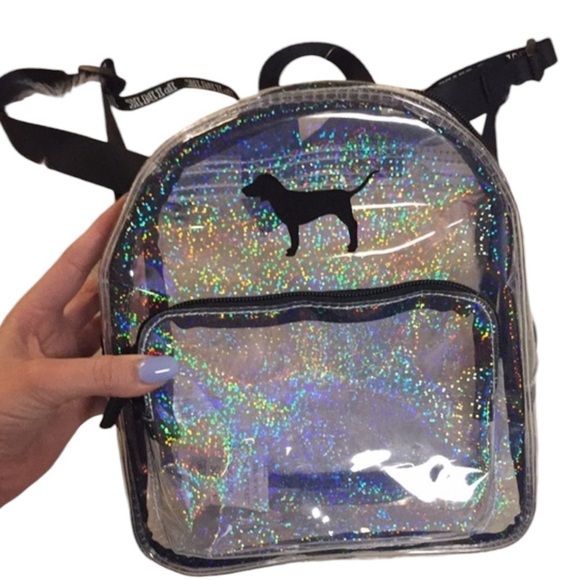 PINK Victoria's Secret | Bags | Victorias Secret Pink Clear Mini ...